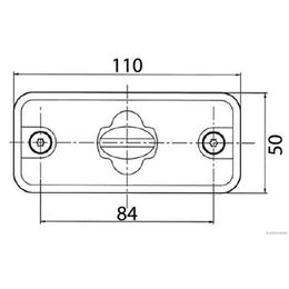 HERTH+BUSS ELPARTS Seitenmarkierungsleuchte 82710424 W5W f&uuml;r Iveco
