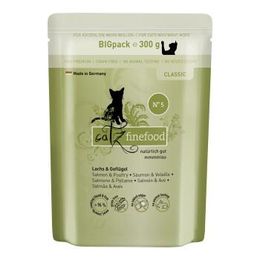 Catz Finefood Nassfutter Katze Classic Adult No. 05 Lachs und Gefl&uuml;gel 24x300 g