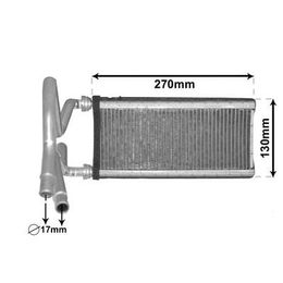 Van Wezel W&auml;rmetauscher, Innenraumheizung 53006706 f&uuml;r TOYOTA