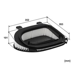 FILTRON Luftfilter ak3626 Filtereinsatz 101mm f&uuml;r BMW