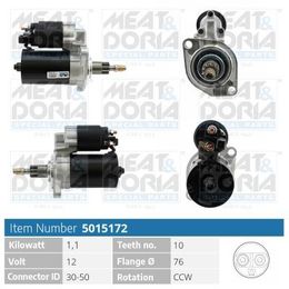 MEAT & DORIA MEAT & DORIA Starter 5015172 f&uuml;r VAG Ford
