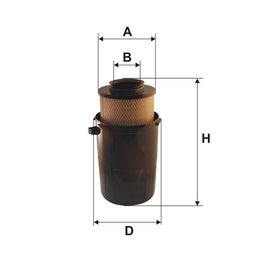 FILTRON Luftfilter ak435 Filtereinsatz 329mm f&uuml;r Mercedes