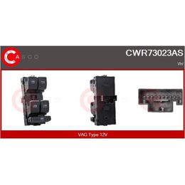 Casco Schalter, Fensterheber cwr73023as fahrerseitig f&uuml;r VAG