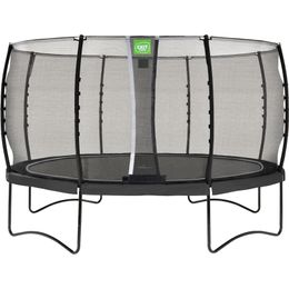 Gartentrampolin EXIT "Allure Classic", schwarz, Trampoline, Kinder, &Oslash; 427cm, mit Sicherheitsnetz