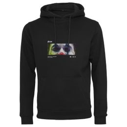 Kapuzensweatshirt MisterTee "MisterTee Herren Please Hoody", Herren, Gr. S, schwarz, 70% Baumwolle, 30% Polyester, bedruckt, Sweatshirts
