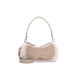 Emily & Noah Beuteltasche EMILY & NOAH "Beutel E&N Hanka", Damen, Gr. B/H/T: 30cm x 18cm x 10cm 0, beige (beige 400), Polyurethan, Taschen Beuteltasche