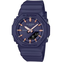 Chronograph Casio G-SHOCK, gold (dunkelblau, rosegoldfarben), Armbanduhren, Damen, Chronograph, Quarzuhr,Armbanduhr Damenuhr,Herrenuhr, bis 20bar wasserd.Resinarmband