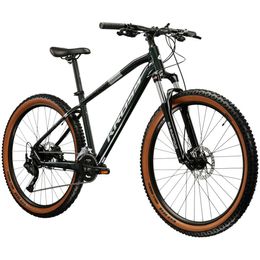 Mountainbike KROSS "KROSS Mountainbike Hardtail 29" Hexagon 5.0 ULT.RA gr&uuml;n 18 G&auml;nge" Gr. 43, gr&uuml;n, schwarz, Fahrr&auml;der, Herren, 43cm, 29 Zoll (73,66cm) hinten: 29 Zoll (73,66cm)