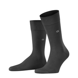 Socken Burlington "Dublin", Herren, Gr. 40-46, anthrazit melange, Baumwollmischung, unifarben, Socken Socken, unifarben, Einheitsgr&ouml;&szlig;e 40-46, Burlington-Logo