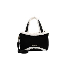 Emily & Noah Shopper EMILY & NOAH "Shopper E&N Heiderose", Damen, Gr. B/H/T: 22cm x 13cm x 11cm 0, schwarz (schwarz 100), Polyester, Taschen Shopper