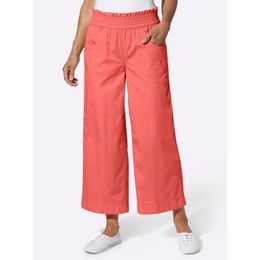 Bequeme Jeans Classic Basics, Damen, Gr. 44, Normalgr&ouml;&szlig;en, pink (grapefruit), 100% Baumwolle, unifarben, 7/8-L&auml;nge, Jeans