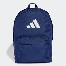 Rucksack adidas Performance "CLSC BARS BP", blau (dunkelblau, wei&szlig;), Rucks&auml;cke, Obermaterial: 100% Polyester, Rucksack