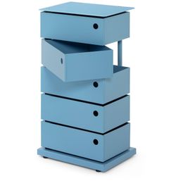 Dottus Trade Drehladen-Container Stahlblech 5-fach