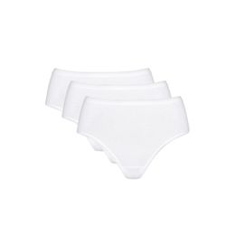 Taillenslip Mey "Noblesse", Damen, Gr. 44, wei&szlig;, Obermaterial: 100% Baumwolle, Unterhosen Taillenslip, Ohne auftragende Seitenn&auml;hte