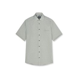 Businesshemd OLYMP "OLYMP Luxor, modern fit, New Kent", Herren, Gr. 39, Normaler Arm, oliv, 100% Baumwolle, Hemden