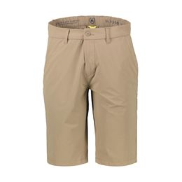 Chinoshorts Lerros "Sportliche Chino-Shorts aus Nylon-Mix in gro&szlig;en Gr&ouml;&szlig;en", Herren, Gr. 42, medium kitt, 92% Nylon, 8% Elasthan, Hosen Chinoshorts