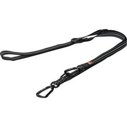 Dogs Creek F&uuml;hrleine Energetic schwarz L-XL