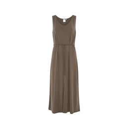 Jerseykleid CCDK COPENHAGEN "CCDK Copenhagen Dress Ollie", Damen, Gr. XS, Normalgr&ouml;&szlig;en, chocolate chip, Obermaterial: 65% Modal, 35% Polyester, Kleider Jerseykleid