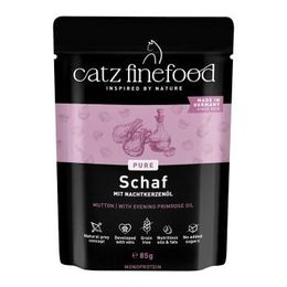 Catz Finefood Nassfutter Katze Pure Adult Schaf 16x85 g