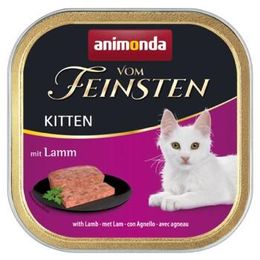 animonda Vom Feinsten Nassfutter Kitten, Lamm 32x100 g