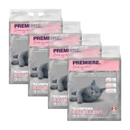 Premiere Excellent Klumpstreu Babypuder-Duft 4x12 kg