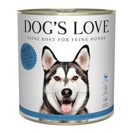 DOG&rsquo;S LOVE DOG'S LOVE Adult Classic Fisch mit Amaranth und Karotte 6x800 g