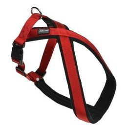 AniOne X-Geschirr Classic rot M