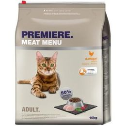 Premiere Meat Menu Trockenfutter Katze Adult Gefl&uuml;gel 10 kg
