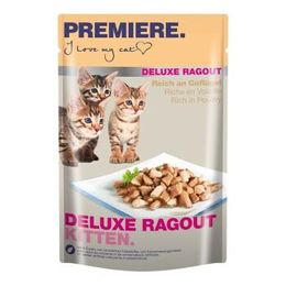Premiere Deluxe Ragout Kitten Reich an Gefl&uuml;gel 88x85 g