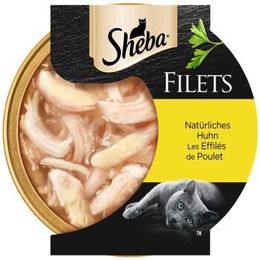 Sheba Filets Nassfutter Katze Huhn 32x60 g