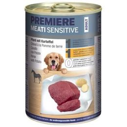 Premiere Meati Sensitive Nassfutter Hund, Adult, Pferd und Kartoffeln 12x400 g