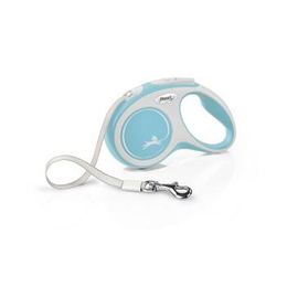 Flexi New Comfort Gurt hellblau S, 5 m, 15 kg