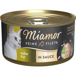 Miamor Feine Filets in Sauce Huhn pur 24x85 g