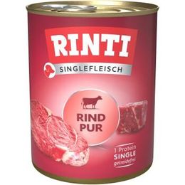 Rinti Singlefleisch Rind pur 12x800 g