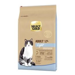 SELECT GOLD Trockenfutter Katze Light Adult Gefl&uuml;gel und Reis 7 kg