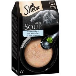 Sheba Soup Wei&szlig;fisch 10x40 g