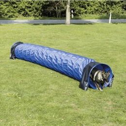 Trixie Fun Agility Basic Tunnel, &oslash; 60 cm/5 m, blau
