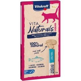 Vitakraft Naturals Liquid Snack Lachs 11x5 St&uuml;ck