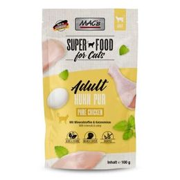 Mac's MAC's Nassfutter Katze Adult H&uuml;hnchen pur 24x100 g