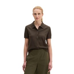 Marc O'Polo MARC O'POLO Damen Cardigan "aus reinem Baumwollgarn", braun, Gr. XXL, unifarben, Obermaterial: 96% Baumwolle, 4% Polyamid, Strickjacken