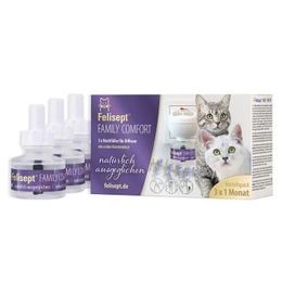 Felisept Family Comfort Nachf&uuml;llflakon im Mehrkatzenhaushalt 3x45 ml