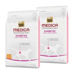 SELECT GOLD Medica Diabetes Gefl&uuml;gel 2x10 kg