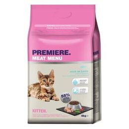 Premiere Meat Menu Trockenfutter Katze Kitten Lachs 4 kg