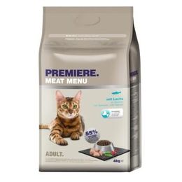 Premiere Meat Menu Trockenfutter Katze Adult Lachs 4 kg