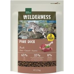 REAL NATURE WILDERNESS Trockenfutter Katze, Adult, Pure Duck 2x2,5 kg