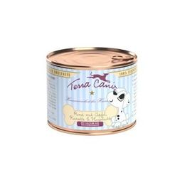 Terra Canis Welpe Rind mit Apfel, Karotte und Hagebutte 12x200 g