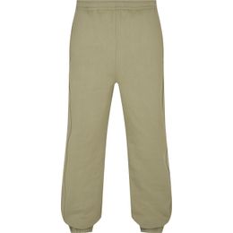 Jogginghose Urban Classics "Urban Classics Herren Sweatpants", Herren, Gr. XL, US-Gr&ouml;&szlig;en, teagr&uuml;n, 65% Baumwolle, 35% Polyester, unifarben, loose fit, Hosen Jogginghose