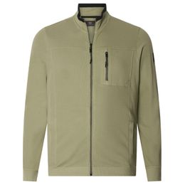 Sweatjacke Jan Vanderstorm "Sweatjacke AAGANG", Herren, Gr. 5XL, gr&uuml;n (oliv), Obermaterial: 100% Baumwolle CO., Sweatjacken Sweatjacke