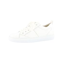 Sneaker Paul Green "Paul Green Sneaker Leder", Damen, Gr. 36, wei&szlig; (wei&szlig; lack), Leder, Schuhe Sneaker