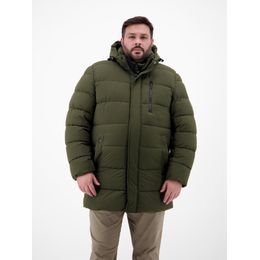 Winterjacke Lerros "Herren Steppjacke in Gro&szlig;en Gr&ouml;&szlig;en", Herren, Gr. 3XL, original olive, 100% Polyester, Jacken Winterjacke